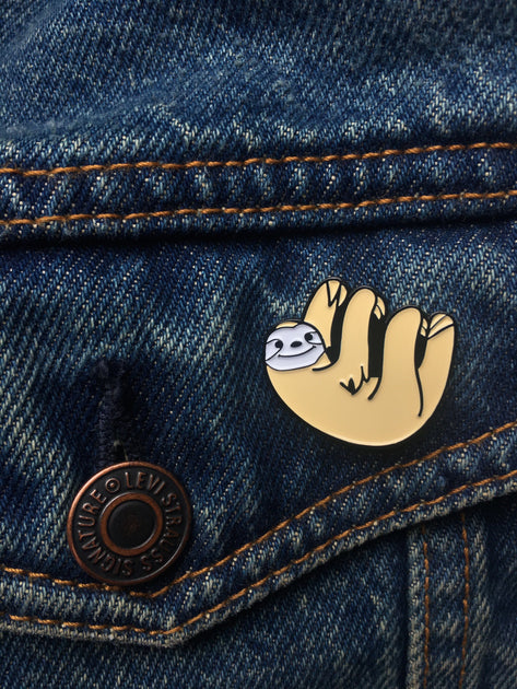 Happy Sloth Enamel Pin | Happy Sloth Co.