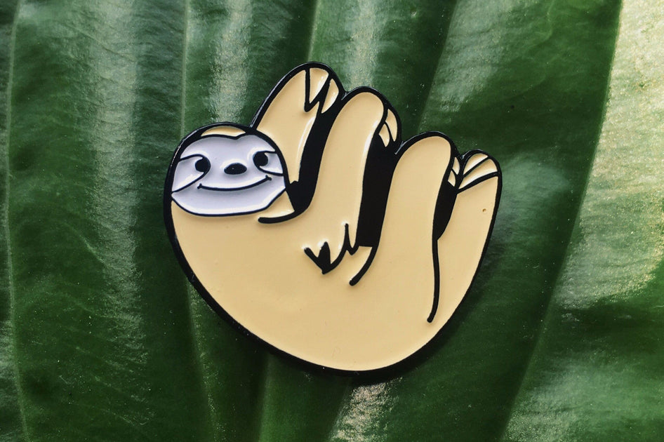 Enamel Pins & Keychains | Happy Sloth Co.